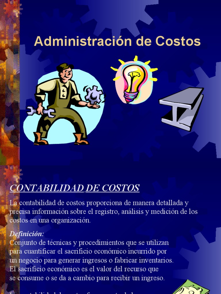 Administración de Costos | PDF | Costo | Contabilidad
