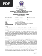 Reflection Notes On Coaching and Mentoring Sessions, Meetings, LAC ...