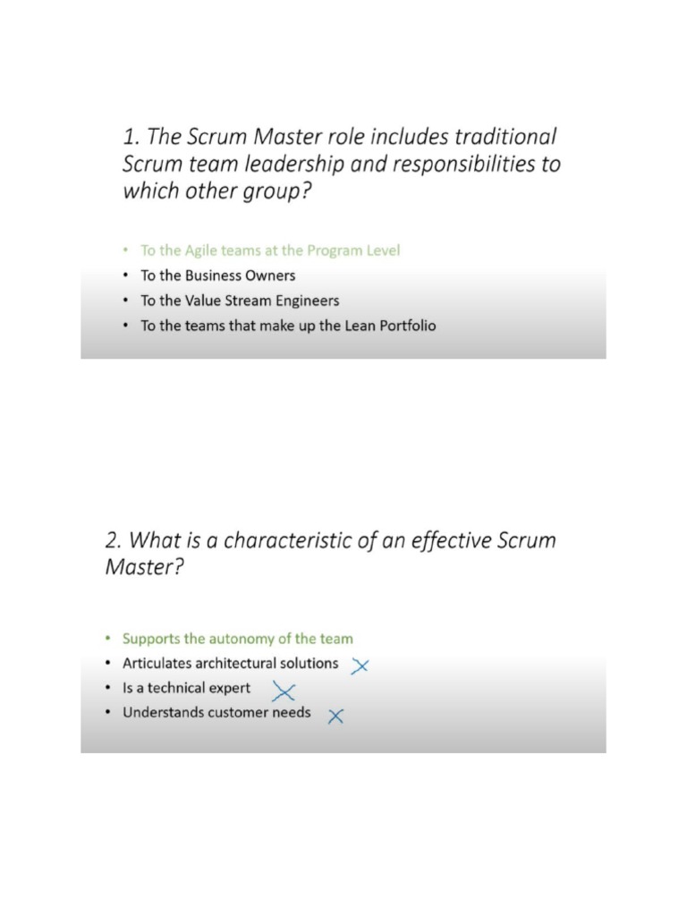 SAFe Scrum Master 5.1 | PDF | Scrum (Software Development) | Agile ...