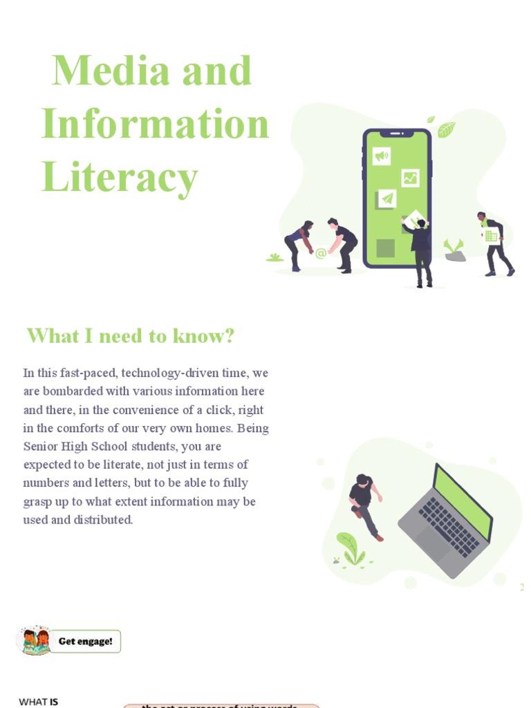 Grade 12 Stem Media & Information Literacy | PDF | Media (Communication ...