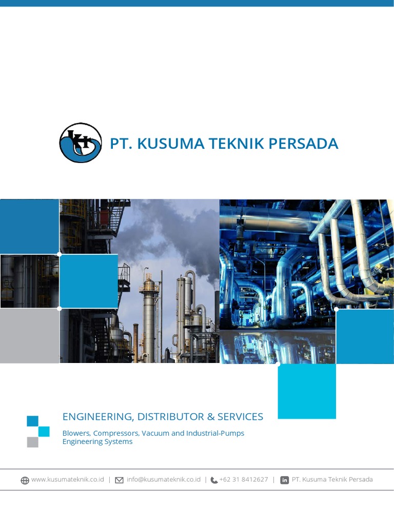 Kusuma Teknik Compro 2021 - Compressed | PDF | Sewage Treatment | Pump