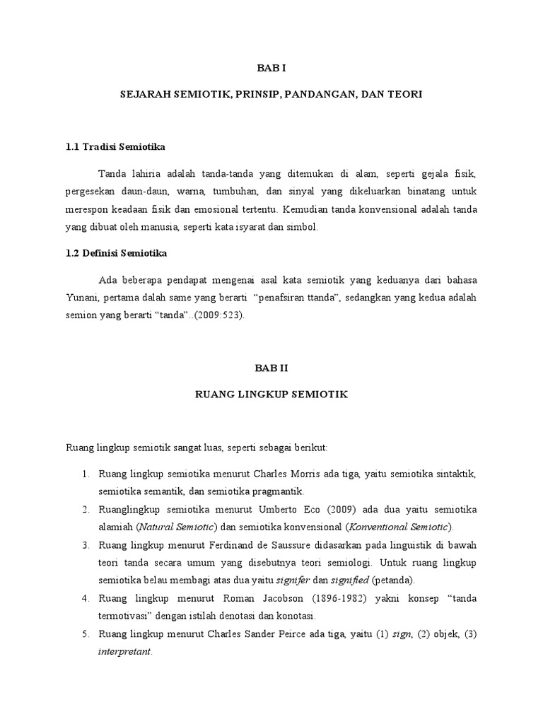Buku Semiotika | PDF