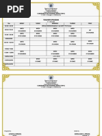 GSP Matrix | PDF | Girl Guiding And Girl Scouting | Scouting And Guiding