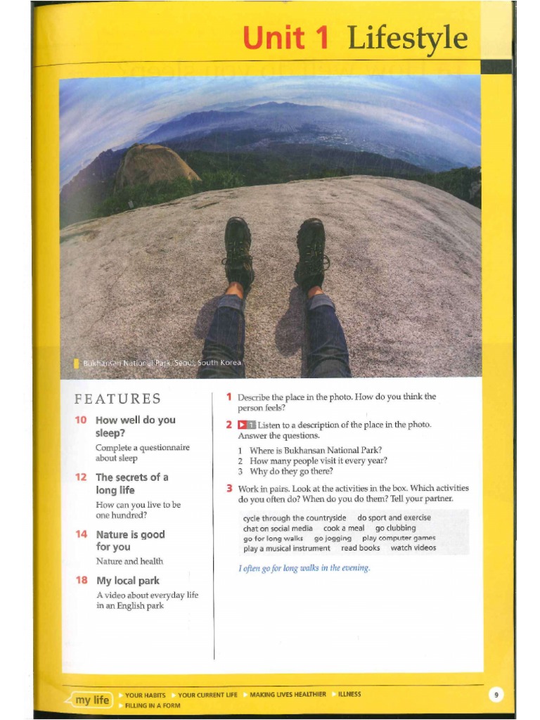 Life A2 b1 Unit1 | PDF