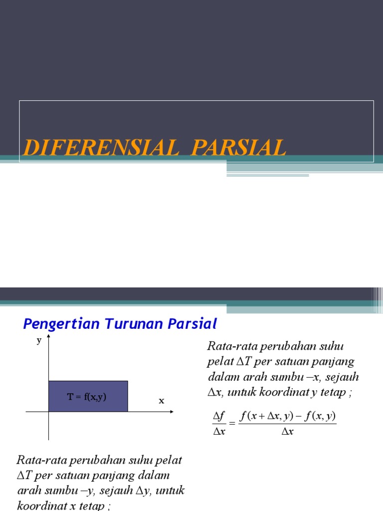 3 - Diferensial Parsial | PDF