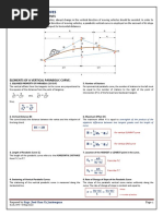 Module 18 - Symmetrical and Unsymmetrical Parabolic Curves | PDF ...