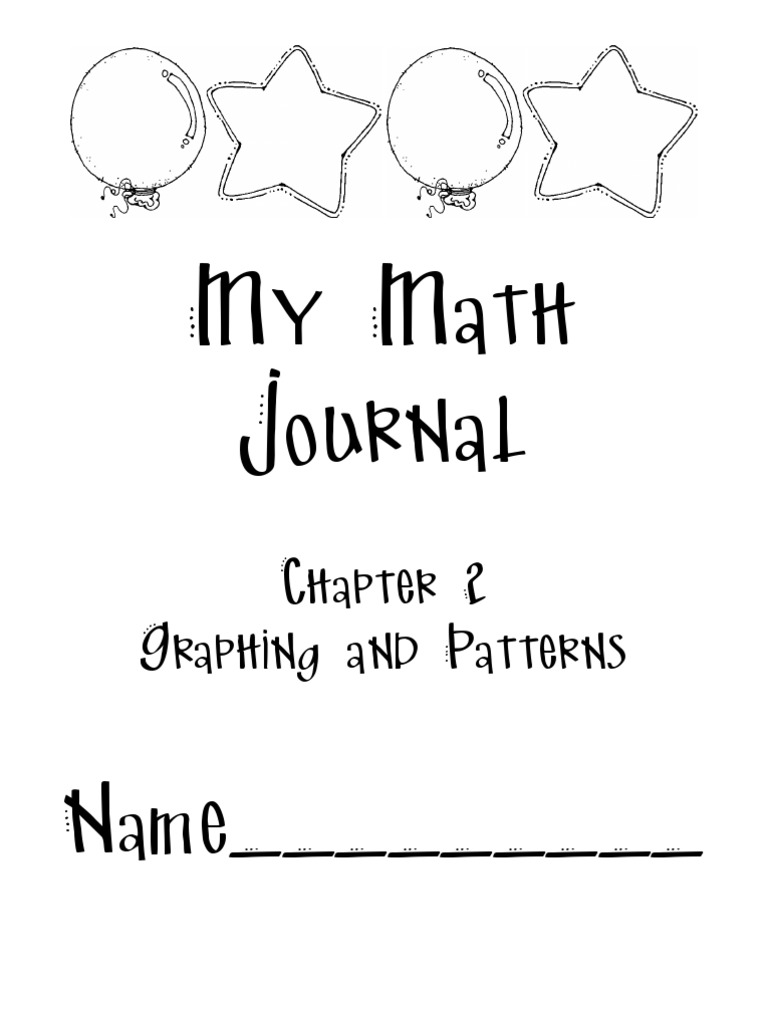 My Math Journal: Graphing and Patterns | PDF