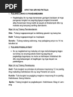 Mga Akdang Patula | PDF