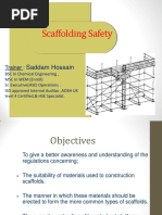 Basic Scaffolding training PPT | PDF | Scaffolding