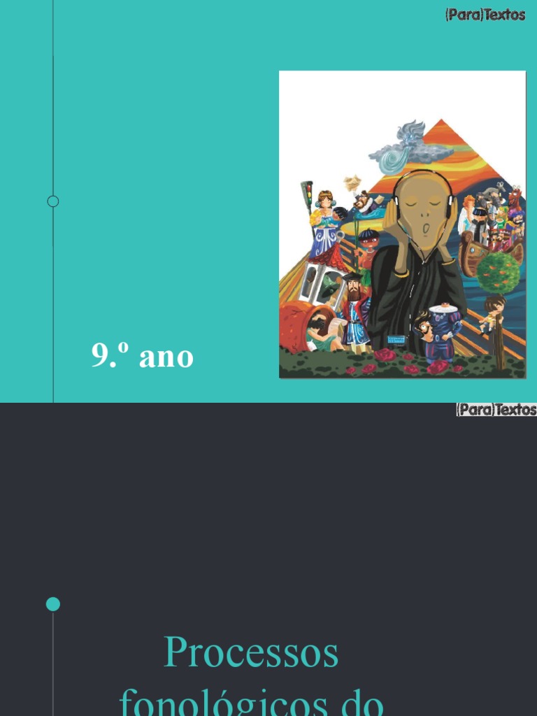 Pt9 PPT Processos Fonologicos | PDF | Fonema | Sílaba