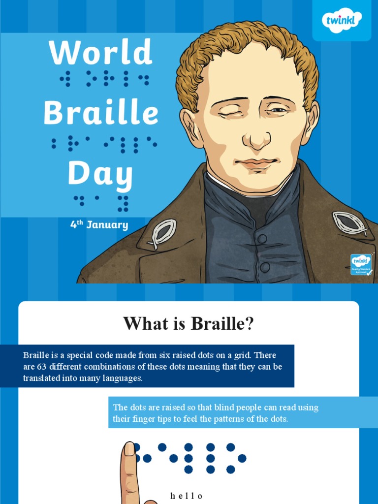 t2 T 1018 ks2 World Braille Day Powerpoint - Ver - 8 | PDF | Computing