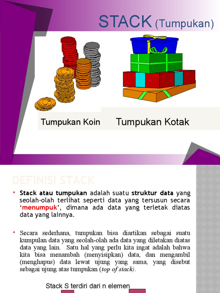 Pertemuan 7 Tumpukan (Stack) | PDF