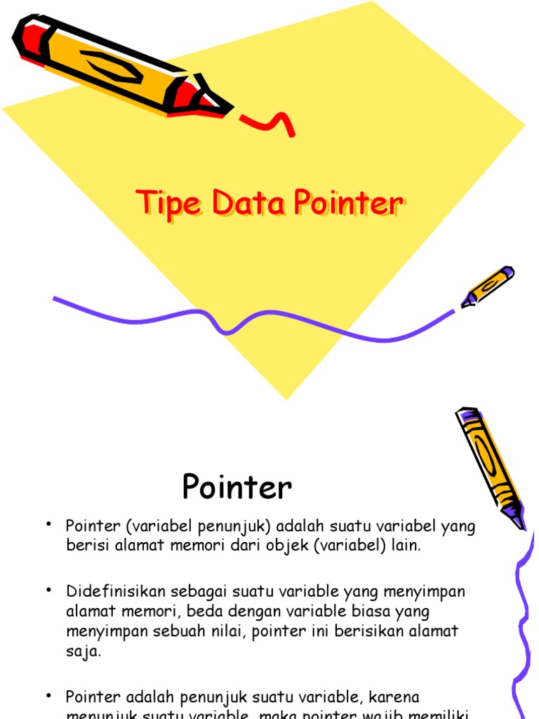 Pertemuan 4 Pointer (Variable Penunjuk) | PDF | Komputer
