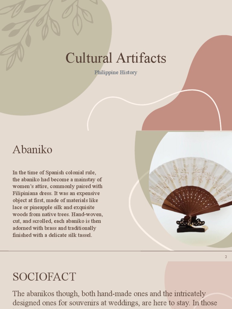 Cultural Artifacts | PDF