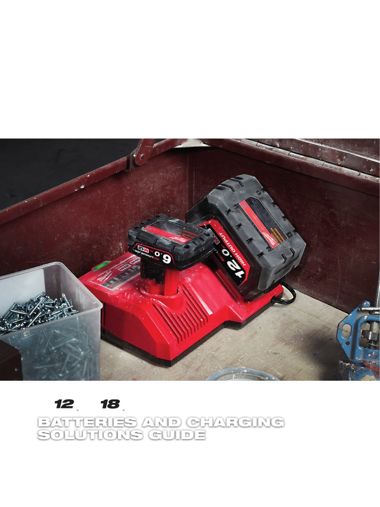 TTI Bateries-And-Charging-Solutions-Guide-Sell-Sheet | PDF | Battery ...