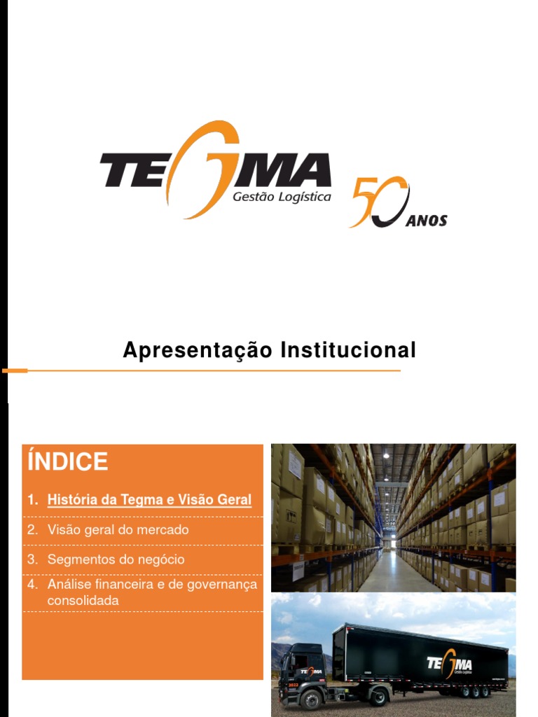 Tegma - 8 (BRASIL) | PDF | Indústria automobilística | Logística