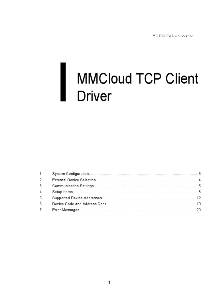 Ysk MMCC | PDF | Port (Computer Networking) | Ip Address