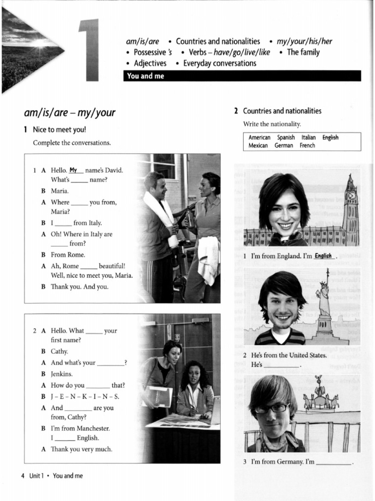 New Headway Elementary 4 TH Edition Workbook (With Key) - PDF Room | PDF