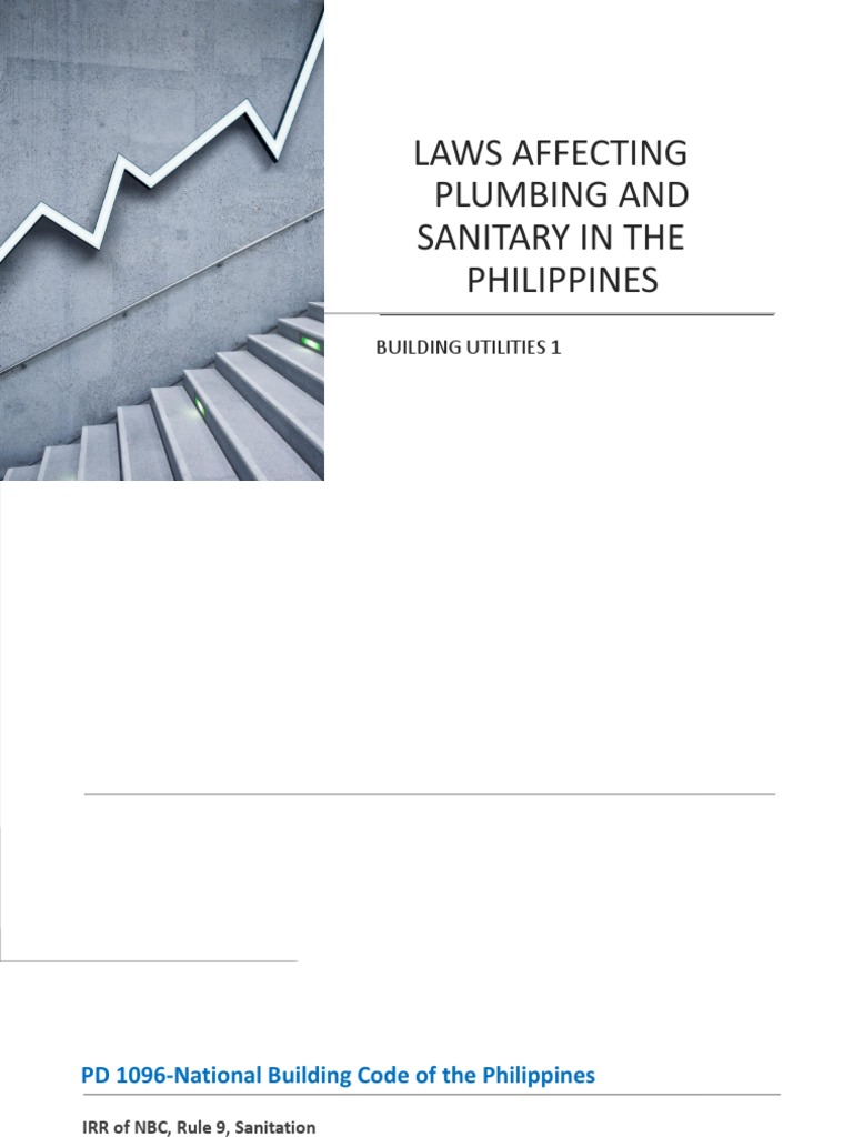 Laws and Regulations Governing Plumbing Standards and Sanitation in the ...