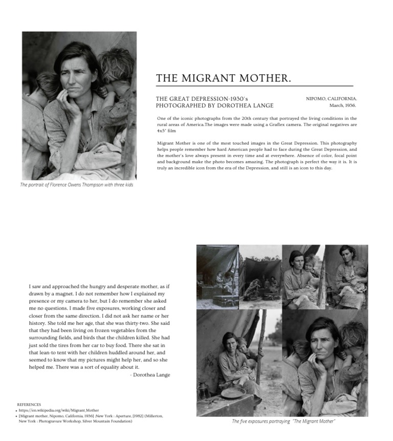Migrant Mother Original