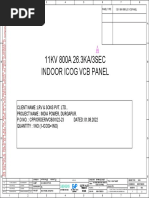 11 KV - BOM ICOG VCB Panel OUTDOOR - Schneider | PDF | Physical Quantities | Power Engineering