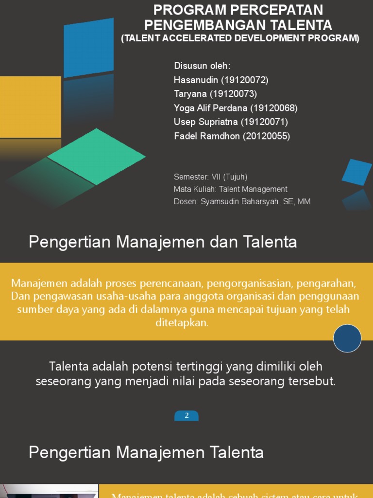 Talent Management Part 8+ | PDF | Pengembangan Diri