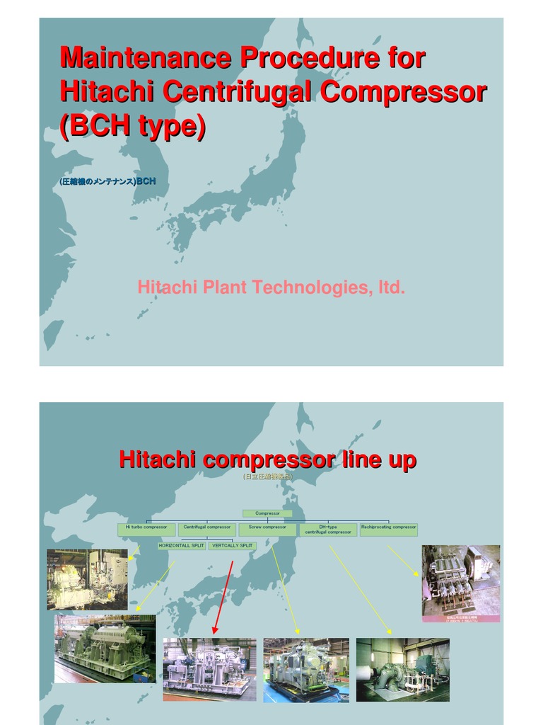 Maintenance of BCH | PDF | Gas Compressor | Bearing (Mechanical)