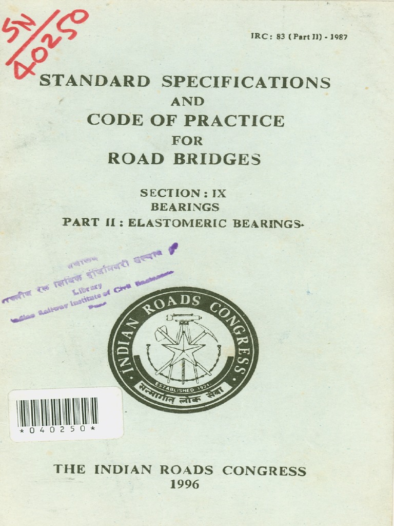 Irc 83 Part - Ii | PDF