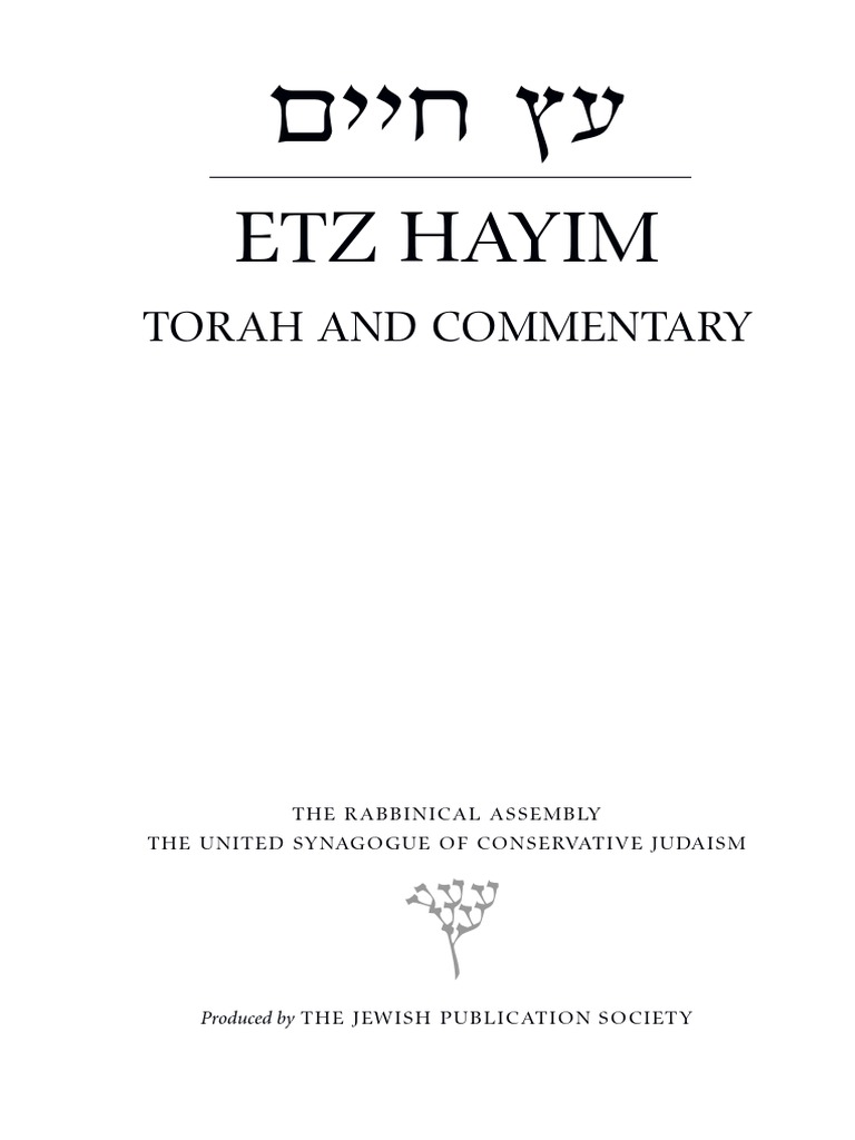 Behaalotekha ETZ HAYIM | PDF | Torah | Exegesis