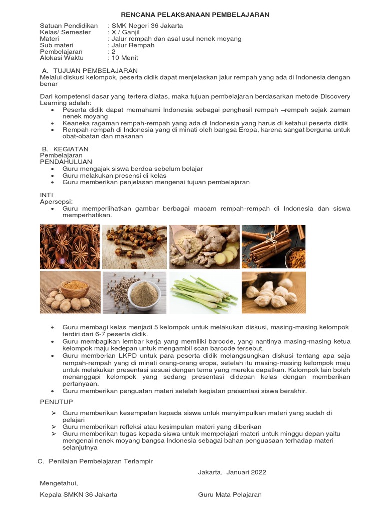 Sejarah Jalur Rempah | PDF