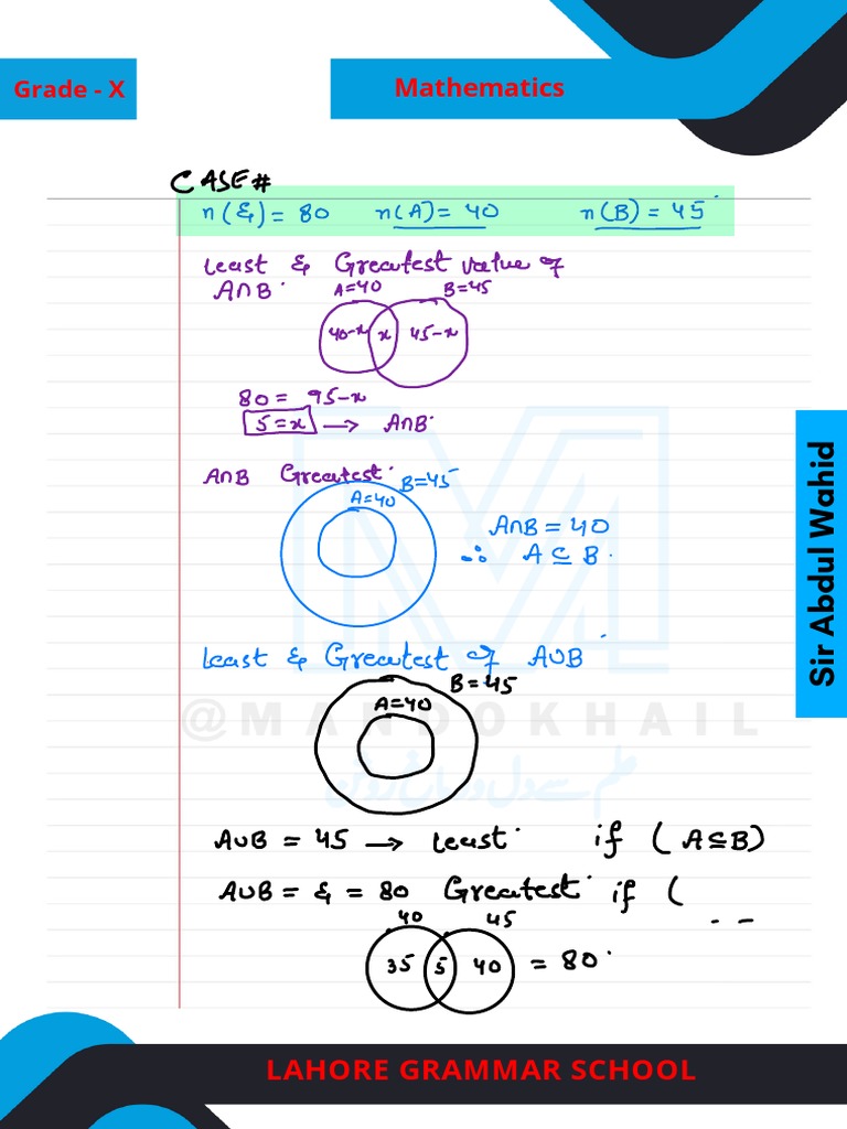 Grade-10 Mathematics 2022-2023 | PDF