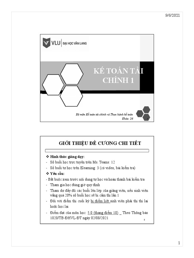 Kttc1 k26 Hk211 Chuong1-Đã G P | PDF