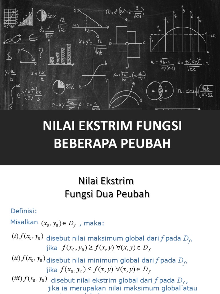MAT - II Nilai Estrim Dari Beberapa Perubahan | PDF