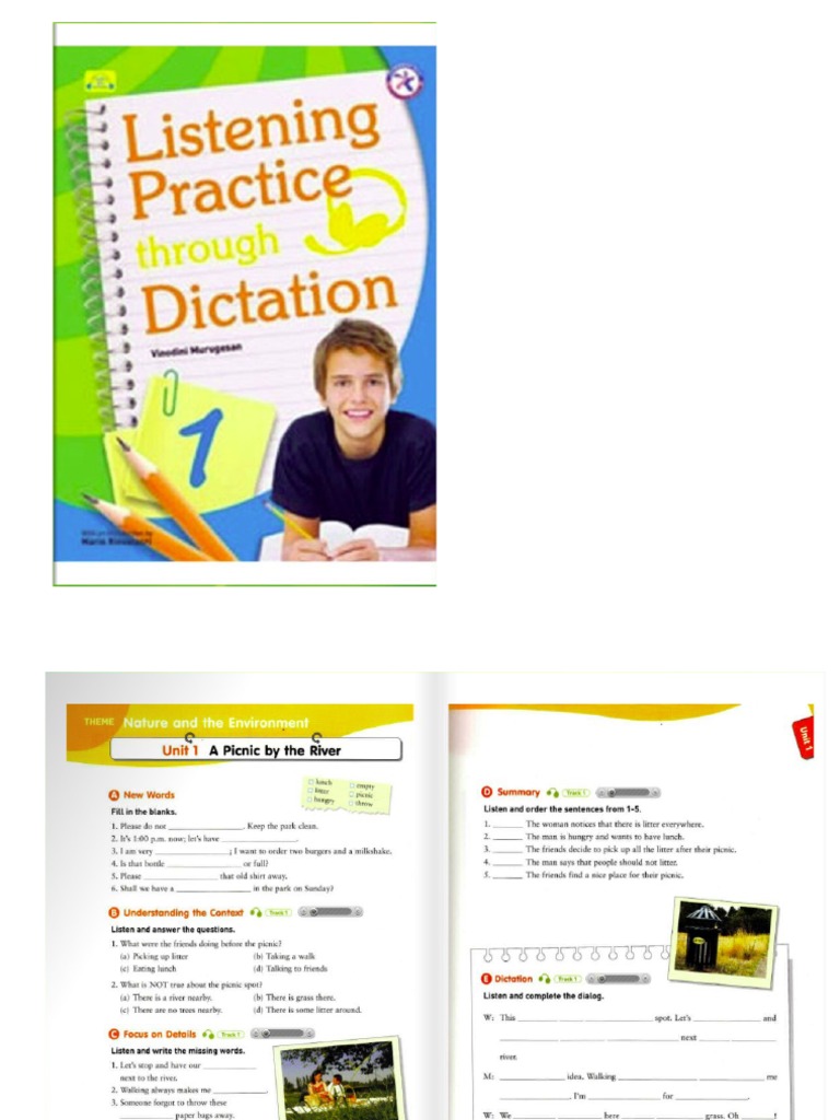 Listening Through Dictation 1 | PDF