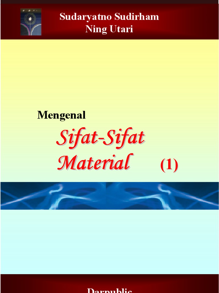 Mengenal Sifat Material 13 | PDF