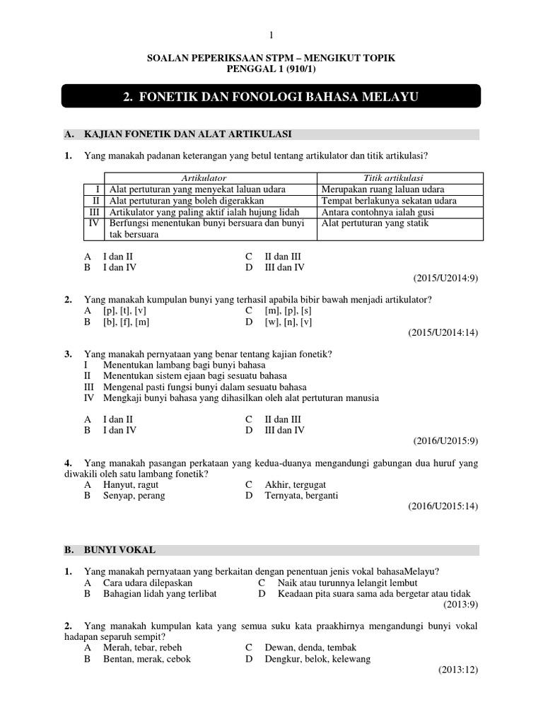 Fonetik Dan Fonologi | PDF