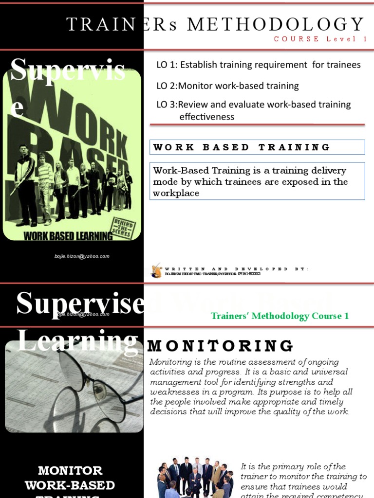 02 PPT SWBL Monitoring | PDF | Learning | Cognition