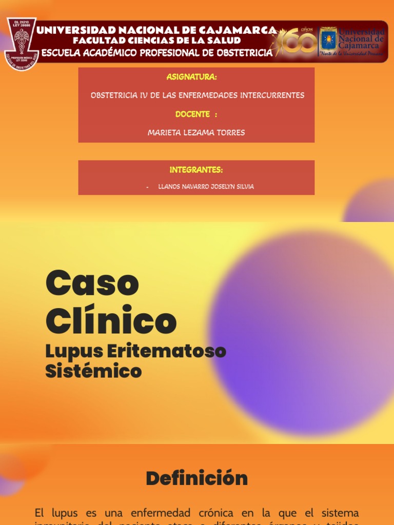 Lupus Eritematoso Sistemico - Caso Clinico | PDF | Medicina CLINICA ...