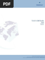 TAFJ-DB Tools | PDF | Command Line Interface | Boolean Data Type