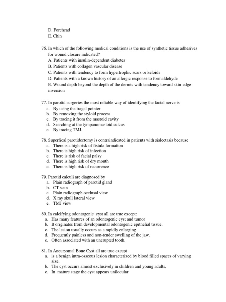 Anatomy and Pathology Review Questions | PDF | Medical Specialties ...