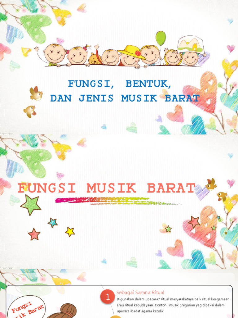 Fungsi, Bentuk, Dan Jenis Musik Barat | PDF