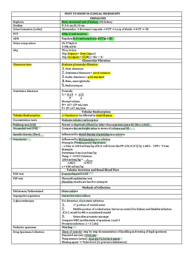 Essential Clinical Microscopy Guide | PDF | Medical Specialties ...