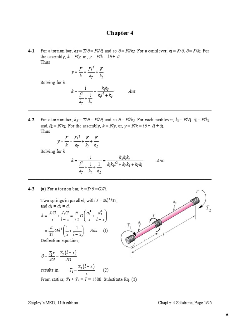T T L L: Shigley's MED, 11th Edition Chapter 4 Solutions, Page 1/96 | PDF | Physical Quantities ...