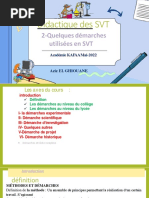 Cours Didactique APPLIQUEE SVT Kenitra | PDF | Enseignement | Pédagogie