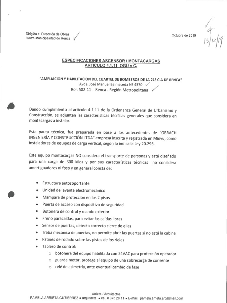 Tret - Eett Montacargas | PDF