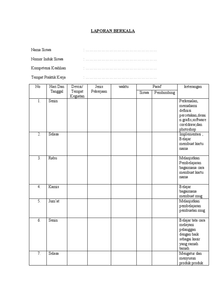 Laporan Berkala | PDF