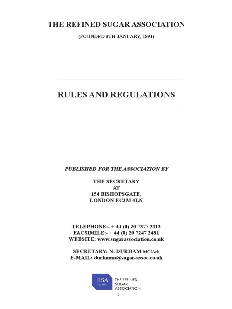 RSA Effective 1st July 2017 Complete | PDF | Arbitration | Business Law