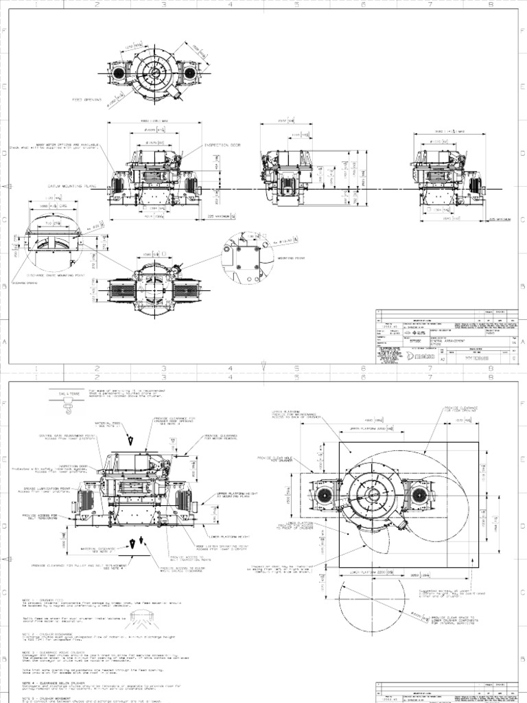 Feed Opening: Arrangement | PDF | Belt (Mechanical) | Equipment
