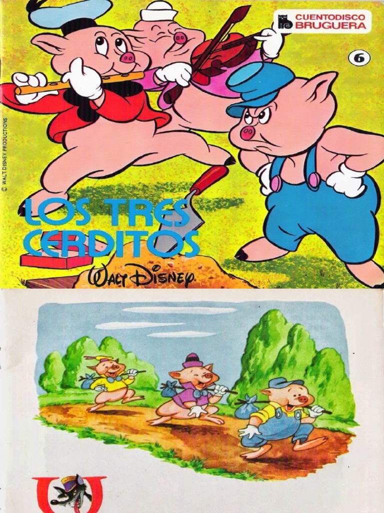 Cuento De Los 3 Cerditos Por Disney Pdf