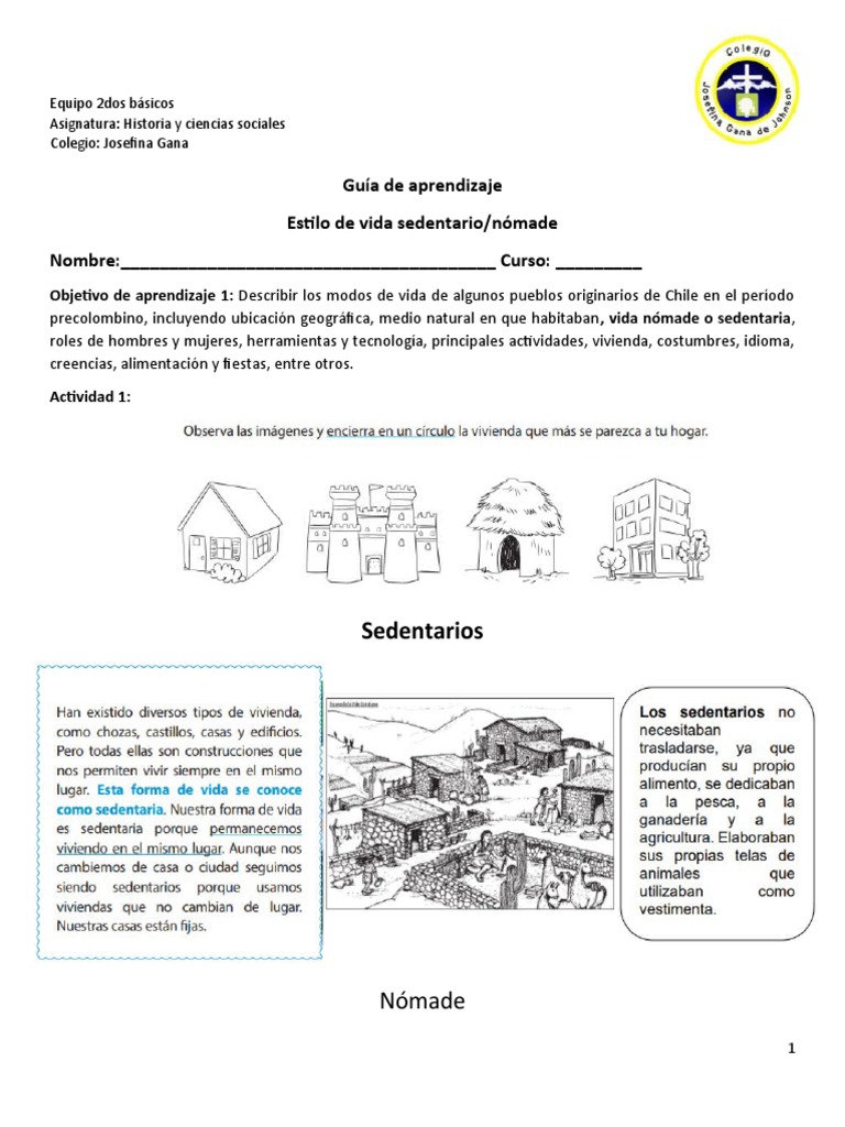 Modos de Vida de Pueblos Originarios | PDF | Ciencias sociales